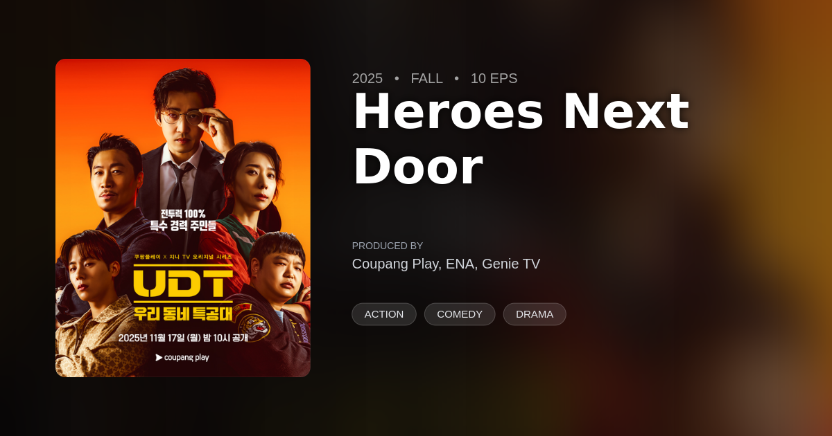 Heroes Next Door Episode 1 - Dramalist