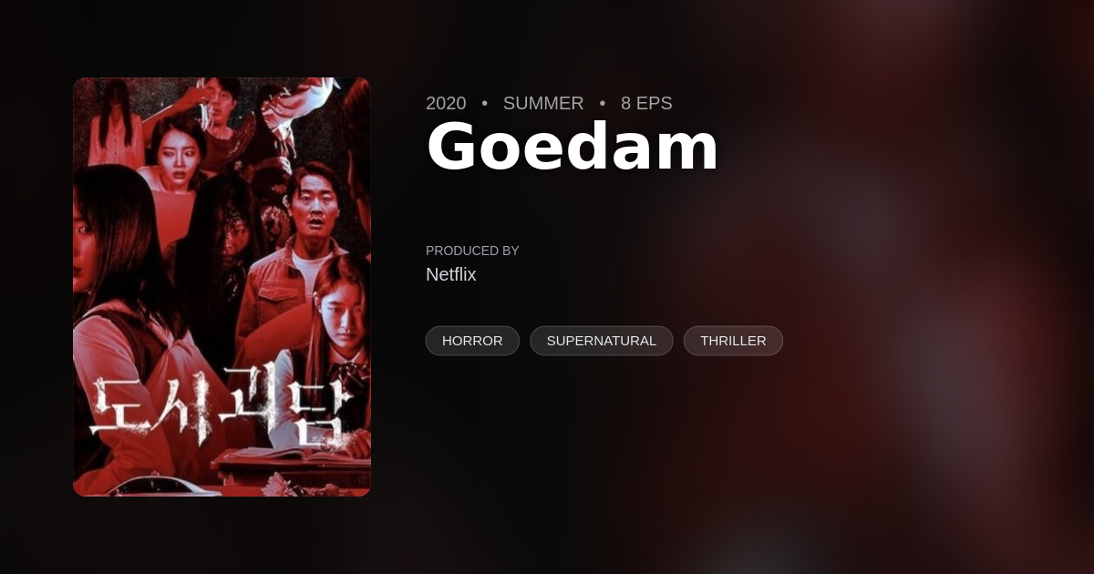 Goedam - DramaList