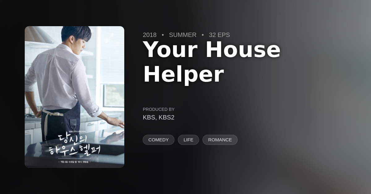 Your House Helper - DramaList