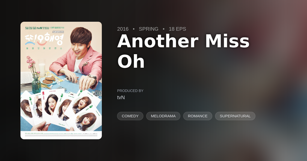 Another Miss Oh - DramaList